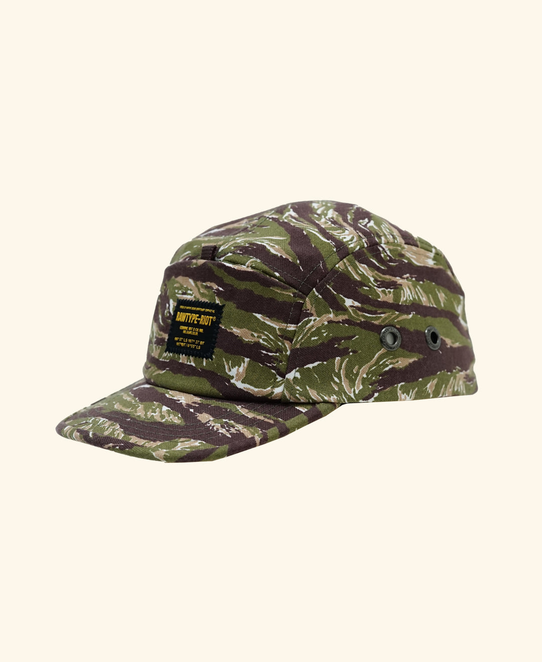 RAWTYPE RIOT Tom Camo Tiger Cap - Olive – Rawtype Riot
